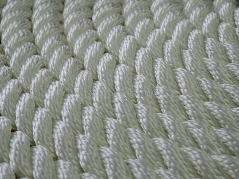 Background Texture Rope Synthetic White Stock Photo - Image of roll ...