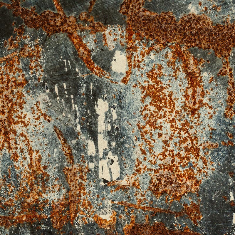 Background Texture of Rusted Steel. Abstract Large Rust Surface Stock ...