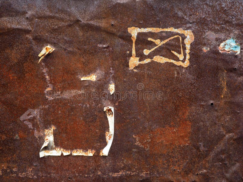 Creased Steel Template To Design a Metal Texture As Background Stock ...