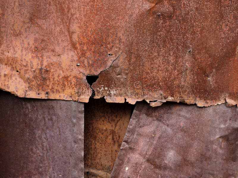 Creased Steel Template To Design a Metal Texture As Background Stock ...