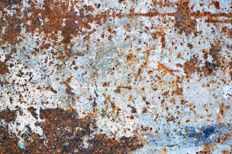 Background Texture - Rusty Dented Wall Stock Photo - Image of damaged ...