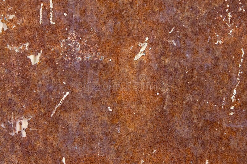 Background, Texture Rusty Metal Sheet Stock Image - Image of flat, blot ...