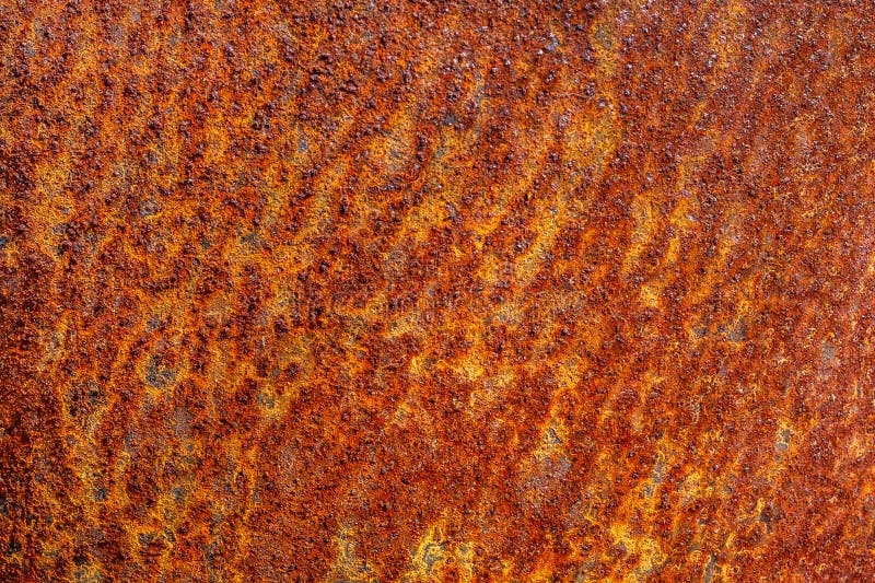 Background Texture of Rusty Metal or Tin with a Diagonal Pattern for ...
