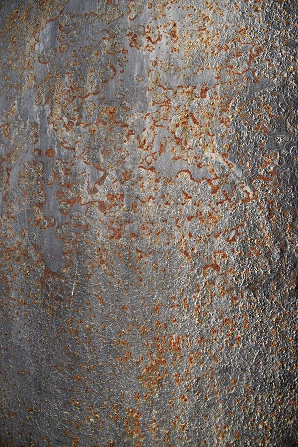 Background Texture of Rusty Silver Metal. Stock Image - Image of brown ...