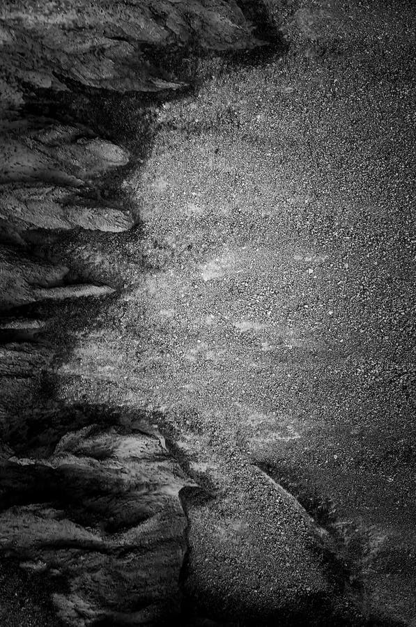 Background Texture of Sand on the Beach with Sea Shell and Wave Pattern ...