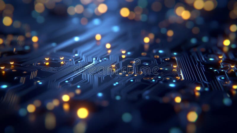 The Background Texture Shows a High-tech Technology Background, Similar ...