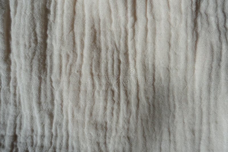 Background - Texture of White Cotton Muslin Fabric Stock Photo - Image ...