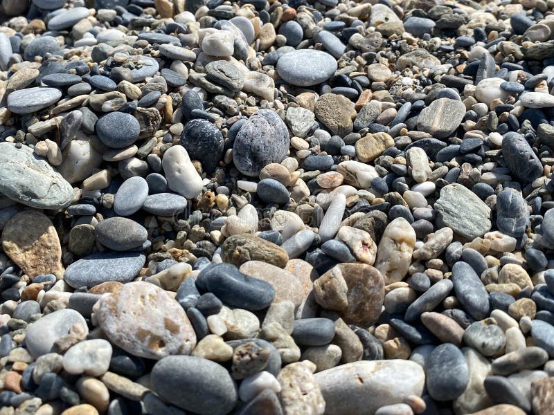 Background, Texture of Small Natural Multi-colored Stones, Small ...