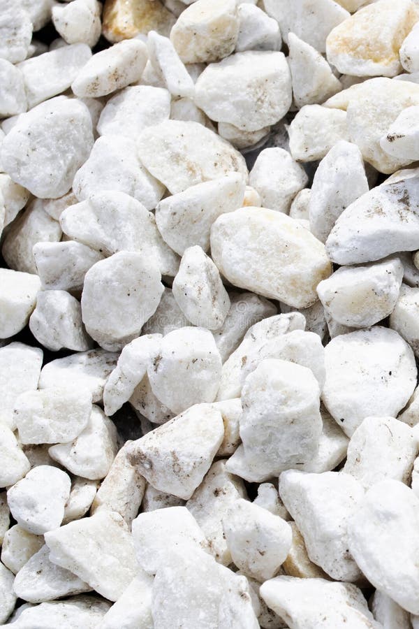 Background or Texture of Small White Stones Stock Image - Image of rock ...