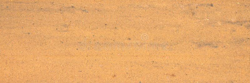Background Texture from the Smooth Surface of the Sand. Top View ...