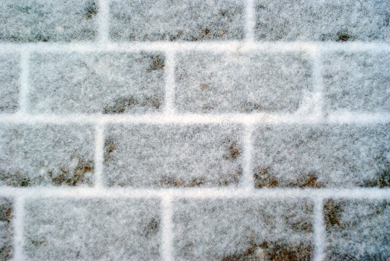 Snowy granite pavement stock image. Image of pattern, pavement - 404463