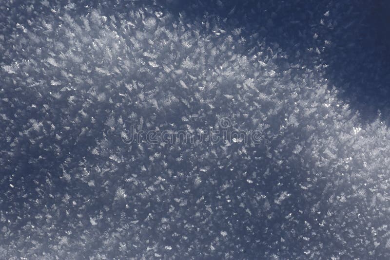 Crystals of snow. stock photo. Image of warm, walk, white - 165512918