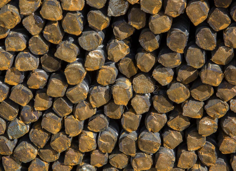 Background Texture of Steel Rods Stock Photo - Image of material ...