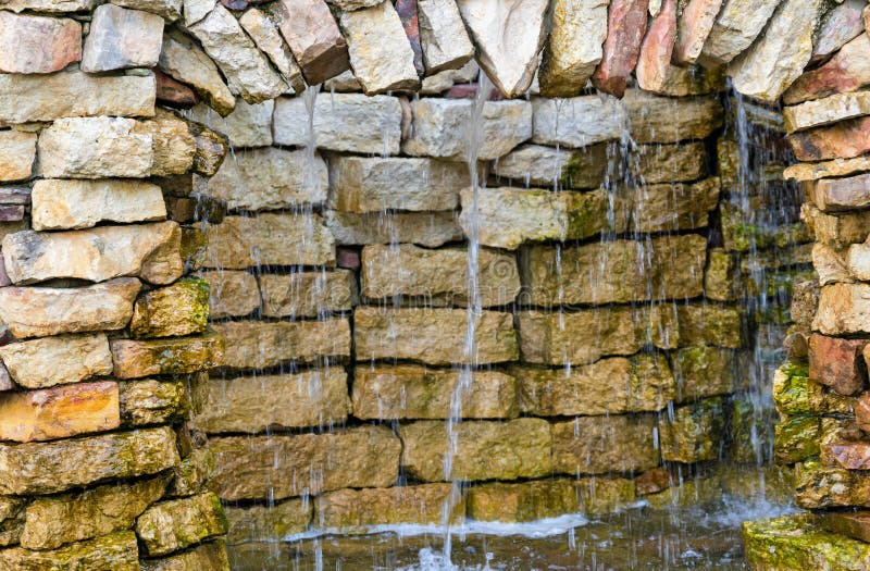 Stone arch and stone wall stock photo. Image of bumpy - 100953252