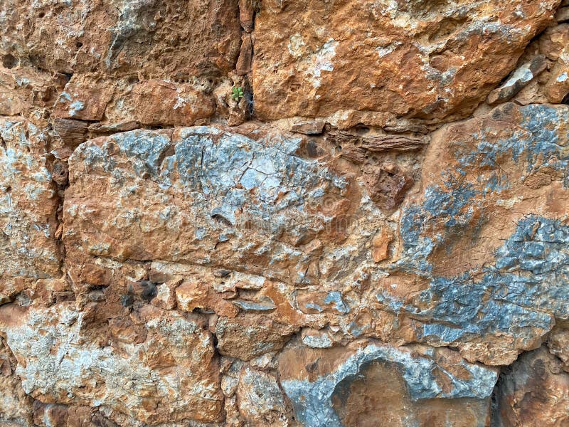Background, Texture, Stone Wall of Round Stones Cobblestones Bricks ...