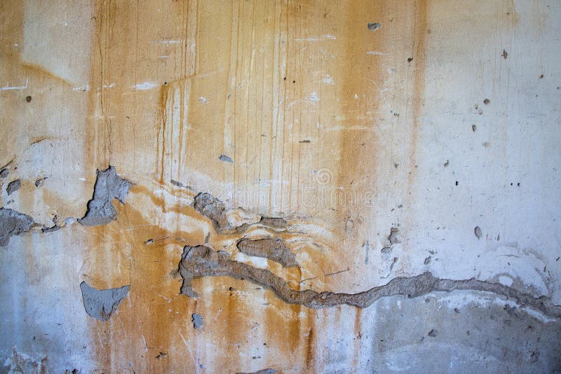 Background, Texture of the Wall Surface with Old Plaster Stock Image ...