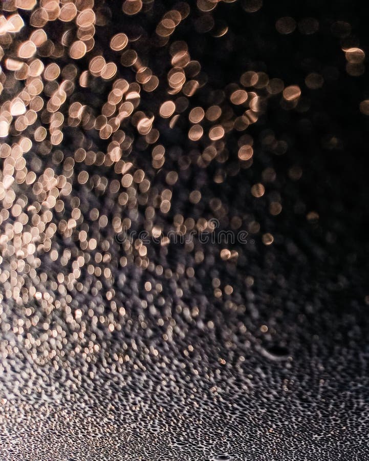 Background Texture of Water Drops or Dew on the Windshield or Windows ...