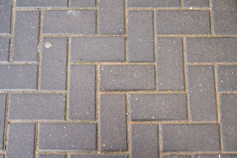 Background Texture of Wet Geometric Pattern of Urban Pavement Stock ...