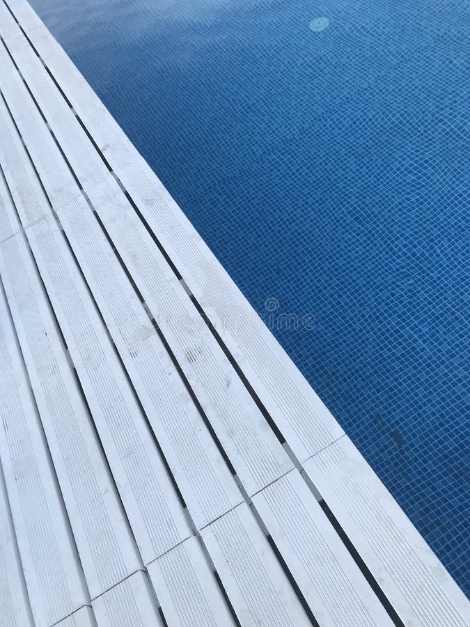 Background Texture White Boards and Blue Pool Stock Image - Image of ...