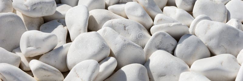 Background and Texture of White Round Stones Stock Image - Image of ...