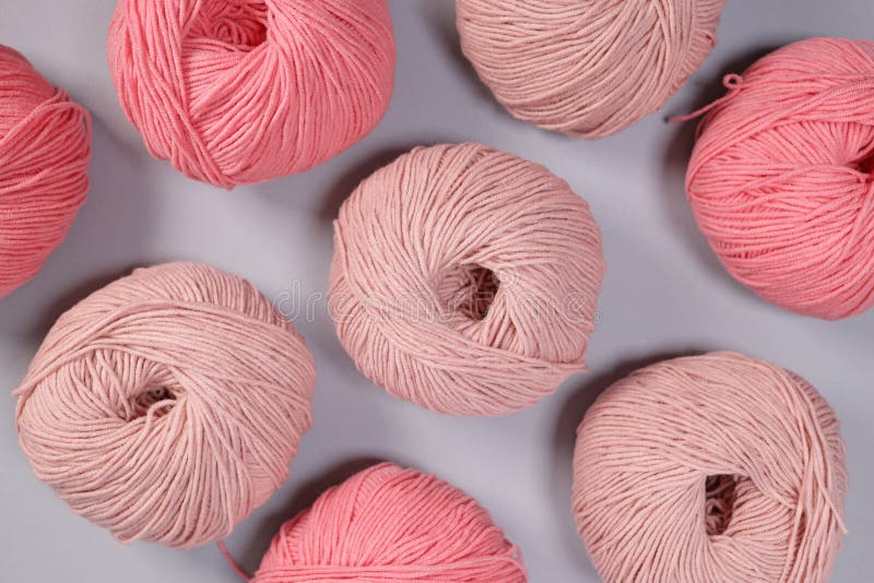 Background, Texture from Wool Yarn Balls Stock Photo - Image of fluffy ...
