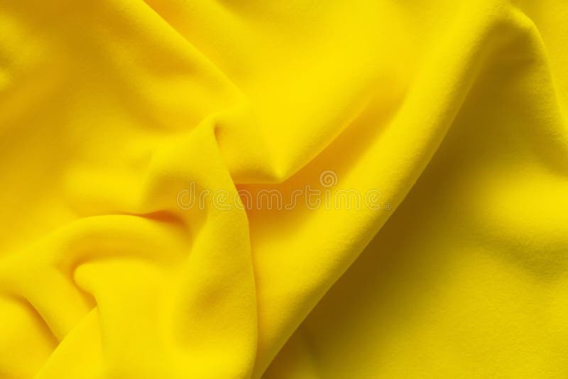 Background Texture of Yellow Fleece Stock Image - Image of fiber ...