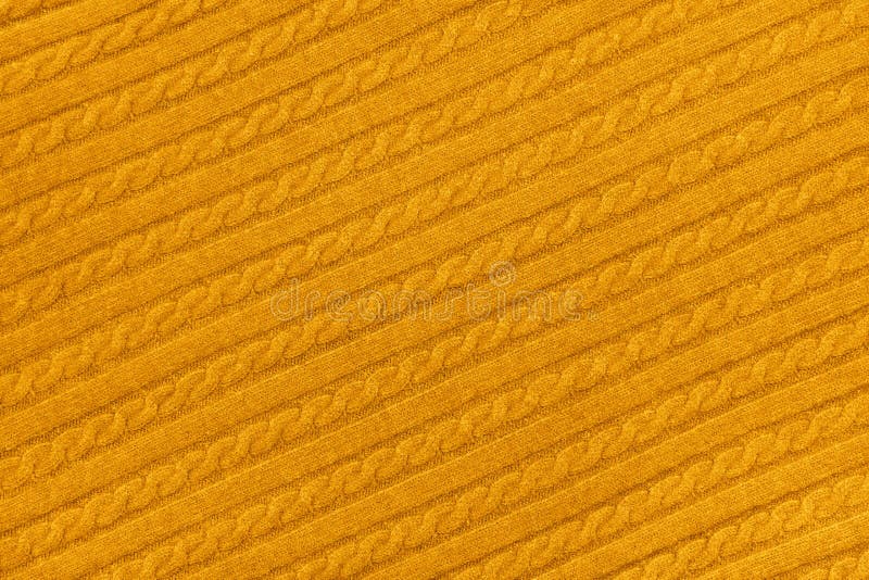 Background Texture of Yellow Knitted Wool Fabric Stock Photo - Image of ...