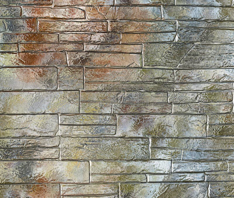 Background of Thin Stones, with a Metallic Look Stock Photo - Image of ...