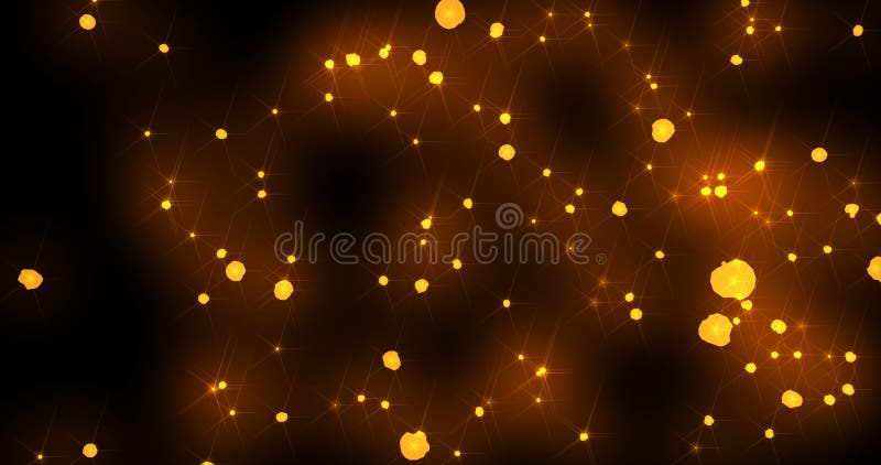 A Thousand of Stars Glowing in a Back Backdrop. Stock Illustration ...