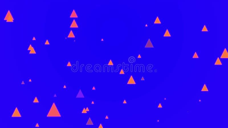 Background of Thousands of Flying Triangles. Stock Video - Video of light, animation: 337829465