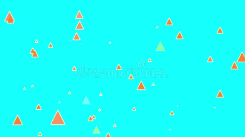 Background of Thousands of Flying Triangles. Stock Video - Video of ...