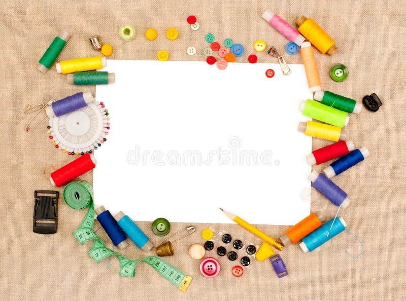 Background with threads stock photo. Image of white, centimeter - 18610006