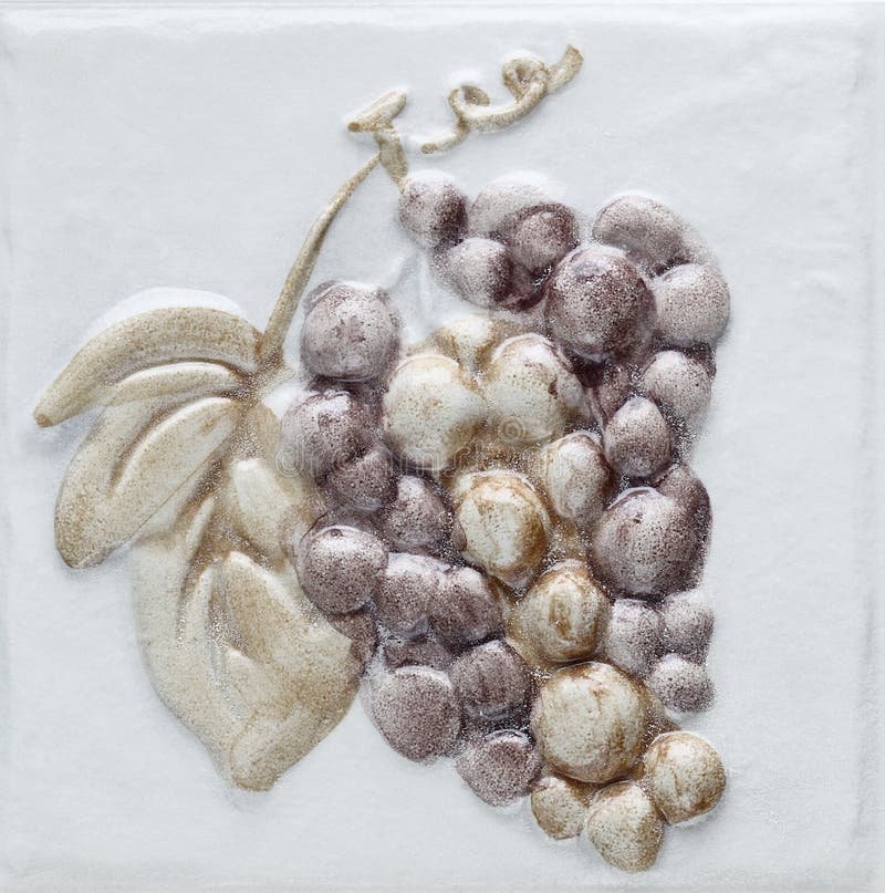 Background Tile Marble of Grapes Stock Photo - Image of backdrop ...