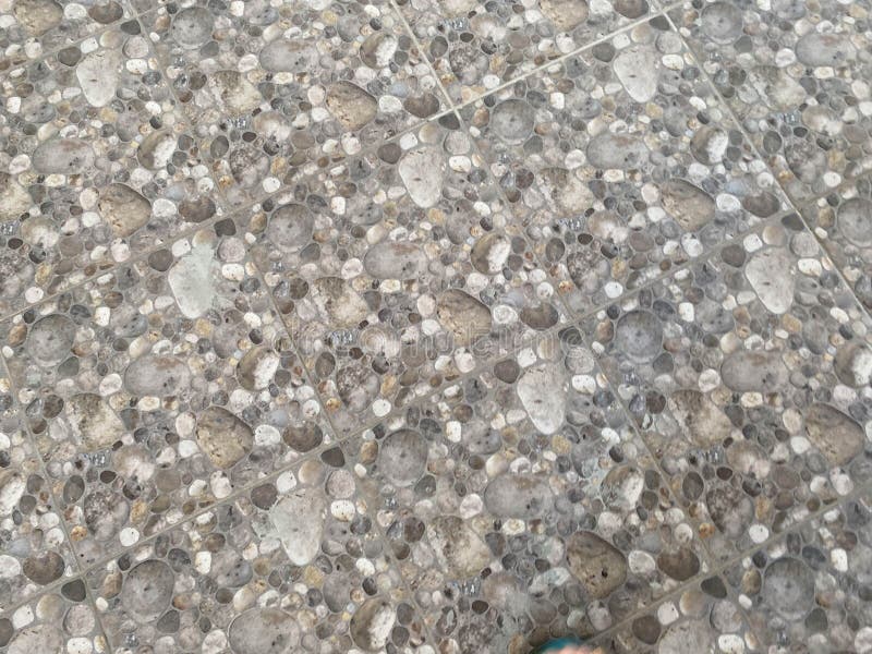 Background of Tiles of Small Stones Close Up Stock Photo - Image of ...