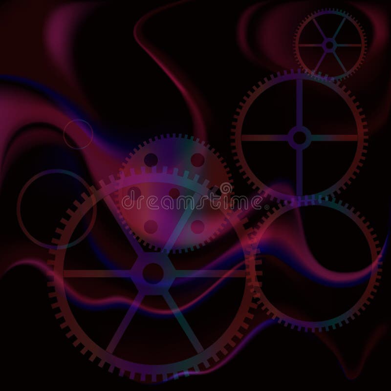 Background Time, Details of Hours. Stock Vector - Illustration of plan ...