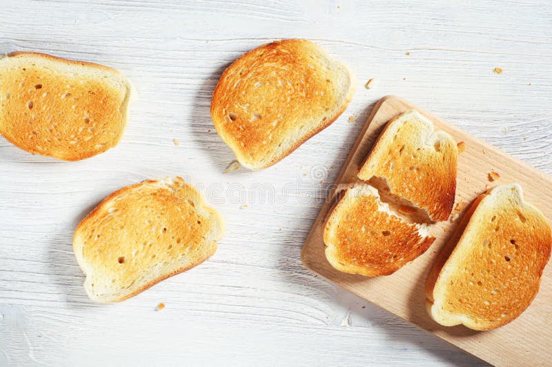 Background with toast stock photo. Image of ripped, culinary - 55515256