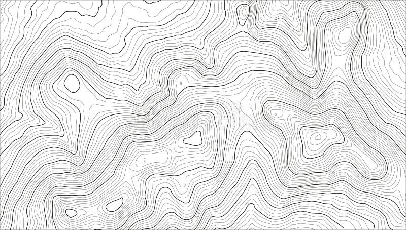 Background of the Topographic Map. Topo Map with Elevation. Geographic ...