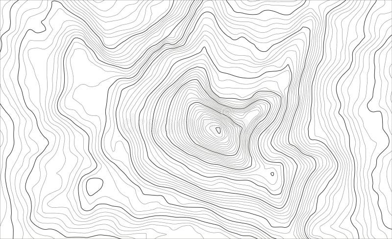 Background of the Topographic Map. Topo Map with Elevation. Geographic ...
