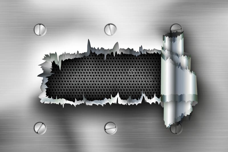 Torn Metal Stock Illustrations – 2,991 Torn Metal Stock Illustrations ...