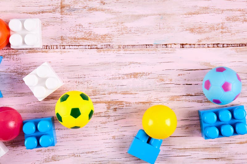 Background with toys stock image. Image of childhood - 116157299