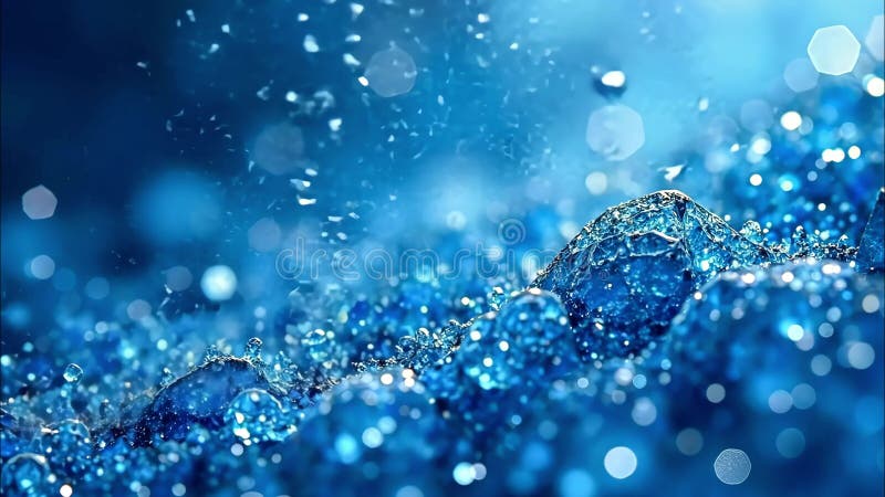 Background Transparent Ice Shard, Moving, Macro Photography. AI ...