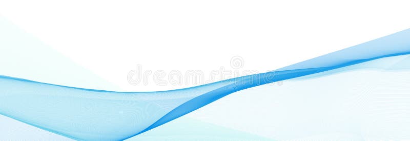 Background with Transparent Wave from Blue To Light Cyan Stock Vector ...