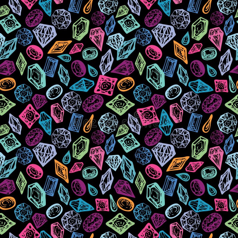 Background with Treasure stock vector. Illustration of drawn - 80204701