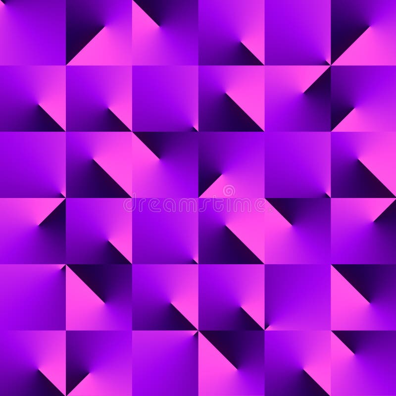 Background with Trendy Pink and Violet Gradient. 3d Rendering Digital ...