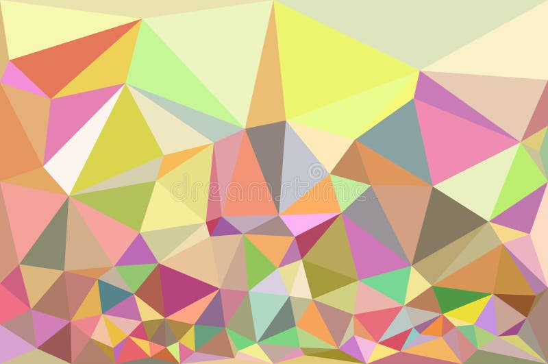 Background from Triangle Geometric Shapes Stock Illustration ...