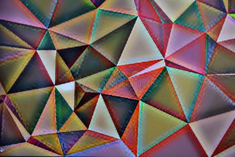 Background with Triangle Shapes and Textures Stock Photo - Image of ...