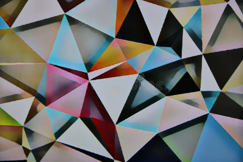 Background with Triangle Shapes and Textures Stock Photo - Image of ...