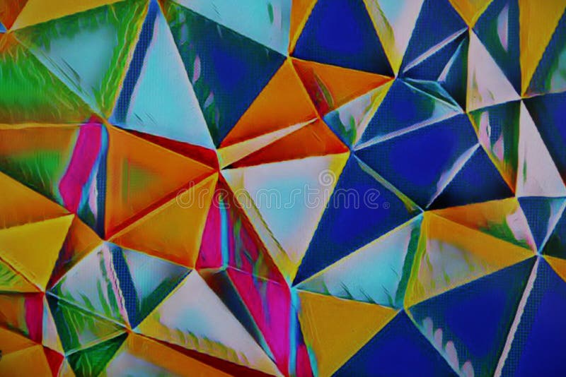 Background with Triangle Shapes and Textures Stock Photo - Image of ...