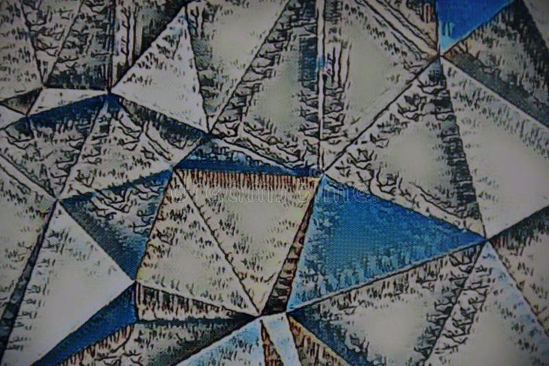 Background with Triangle Shapes and Textures Stock Photo - Image of ...