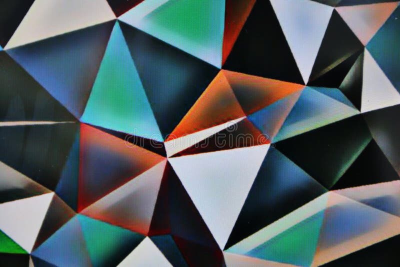 Background with Triangle Shapes and Textures Stock Photo - Image of ...